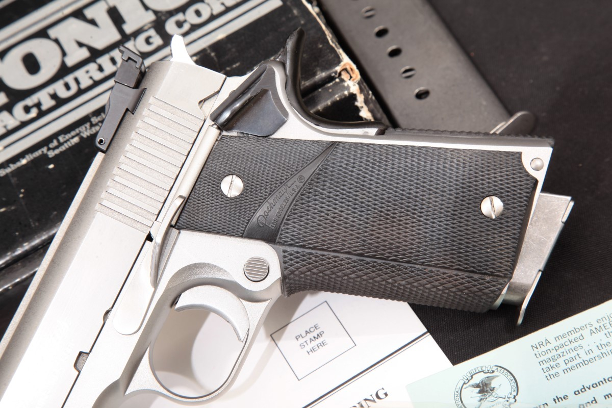 Detonics Washington Model Scoremaster, Stainless 5" 1911-Style Single ...