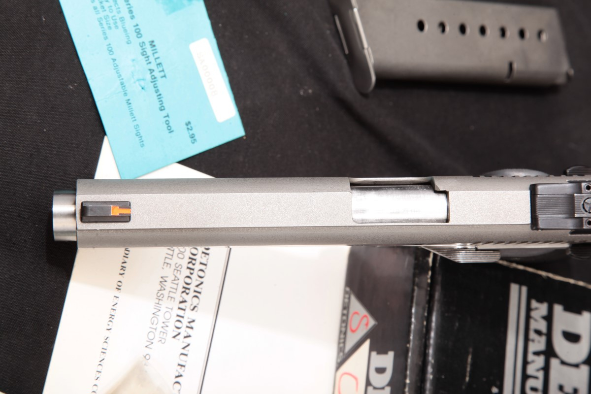 Detonics Washington Model Scoremaster, Stainless 5" 1911-Style Single ...