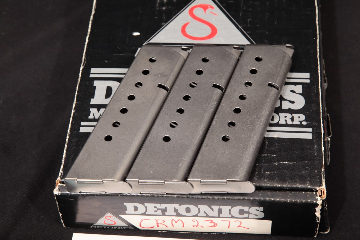Detonics Washington Model Scoremaster, Stainless 5" 1911-Style Single ...