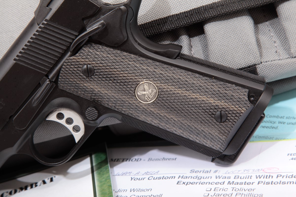 Wilson Combat Model Professional, Black Armor-Tuff 4" Single Action ...