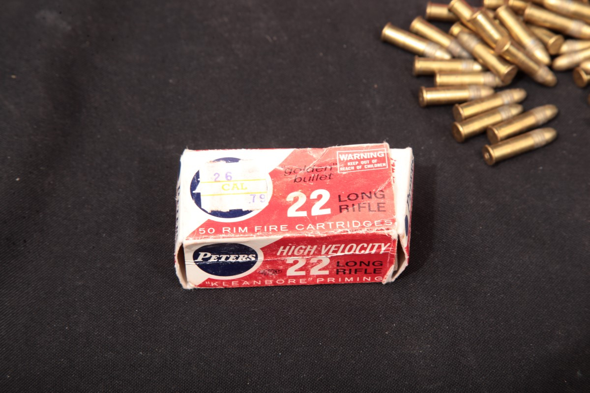 390x .22 Long Rifle High Velocity Peters #2283 1960s Collectible ...