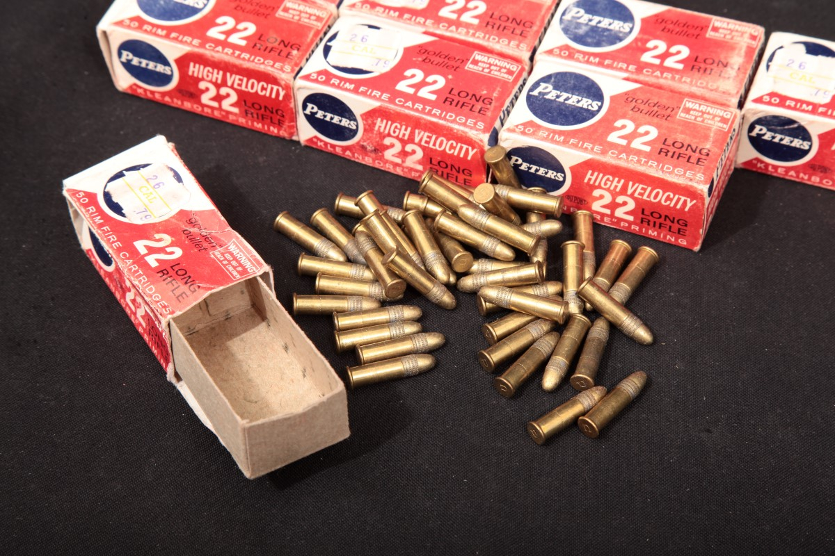 390x .22 Long Rifle High Velocity Peters #2283 1960s Collectible ...