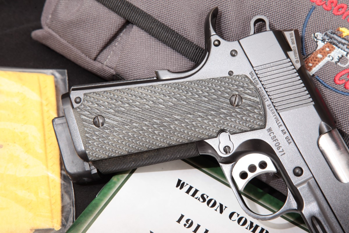 Wilson Combat Model Cqb, Blue 5" Single Action Semi Automatic Magazine ...