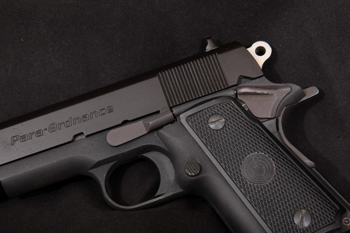 Para Ordnance Model P12-45, Bright Black/Matte Black 3 5/8" Sa Semi ...