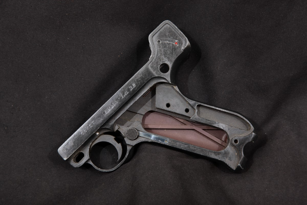 Erma German Made Luger La 22, Blue Semi Automatic Magazine Fed Pistol ...