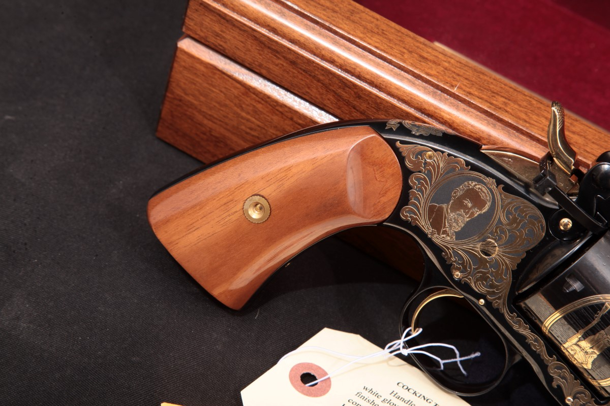 Taylors And Company Uberti Texas Ranger Tribute Schofield, Blue & Gold ...