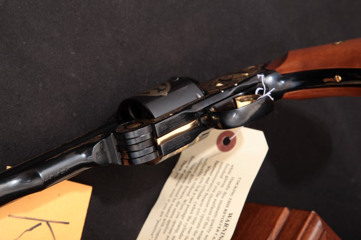 Taylors And Company Uberti Texas Ranger Tribute Schofield, Blue & Gold ...