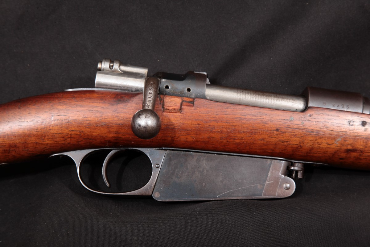 Argentinean Mauser Model 1891 Cavalry Carbine, Blue 17 Sporterized Bolt ...