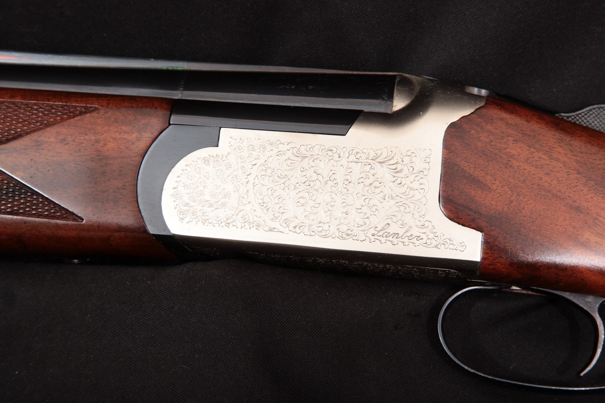 Lanber Model 2087, Blue & Stainless 29 1/2" Vent-Rib Sst Ejector ...