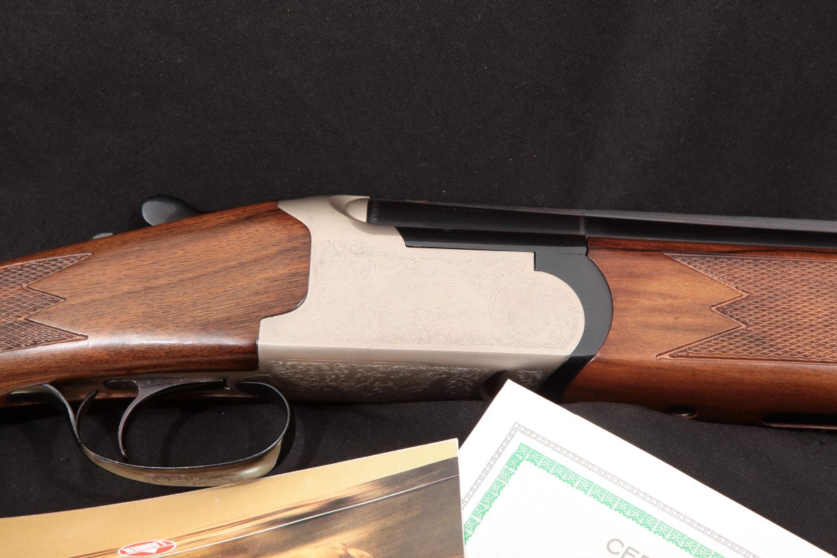 Lanber Model 85 Expert Ii, Blue & Stainless 26" Vent-Rib Sst Ejectors O ...