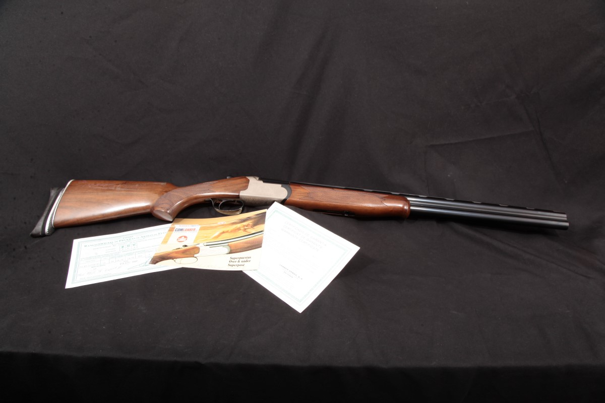 Lanber Model 85 Expert Ii, Blue & Stainless 26" Vent-Rib Sst Ejectors O ...