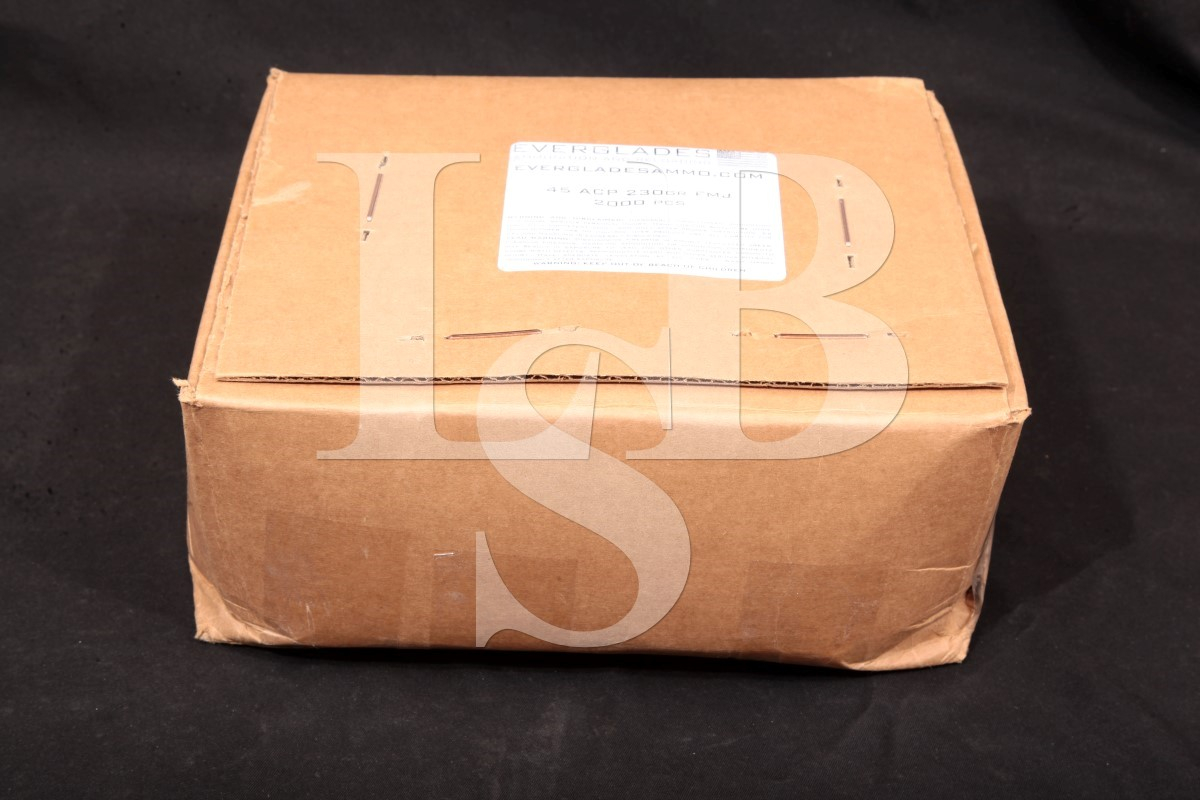 2000x .45 Acp Bullets Everglades Ammo 230 Gr. Fmj Copper Jacket .45 ...