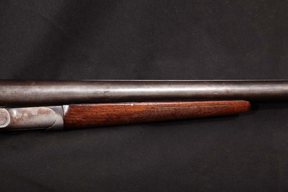 Baker Gun Co Model Batavia Leader, Blue & Case Color 18 1/2" Sidelock ...