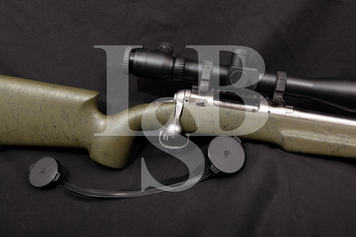 Savage Model 12, Stainless 26" Fluted Bull Barrel Internal Magazine ...