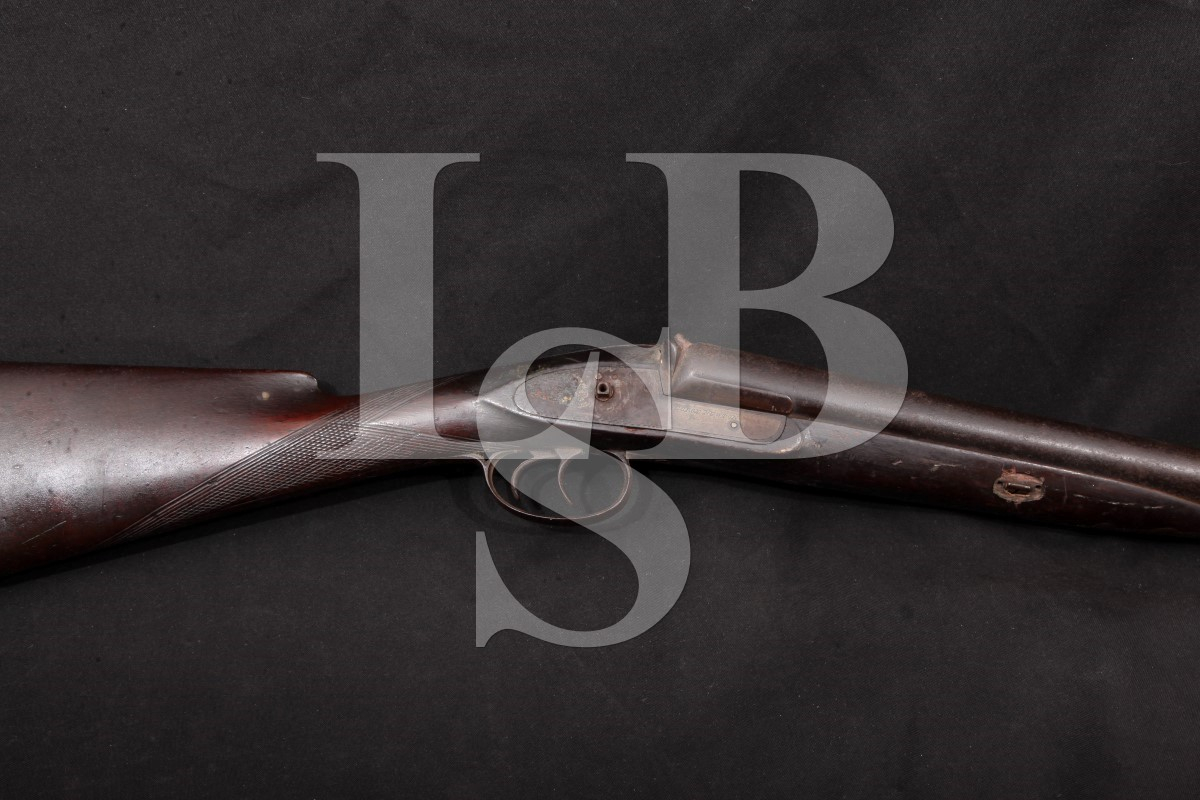 George Newton Side By Side, 32" Sxs Double Barrel Percussion Exposed ...