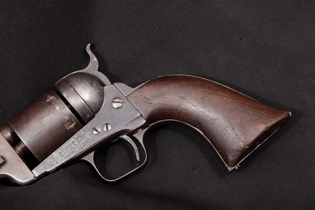 Colt Model 1851 Navy Conversion, Us Marked, Blue, 7 Single Action ...
