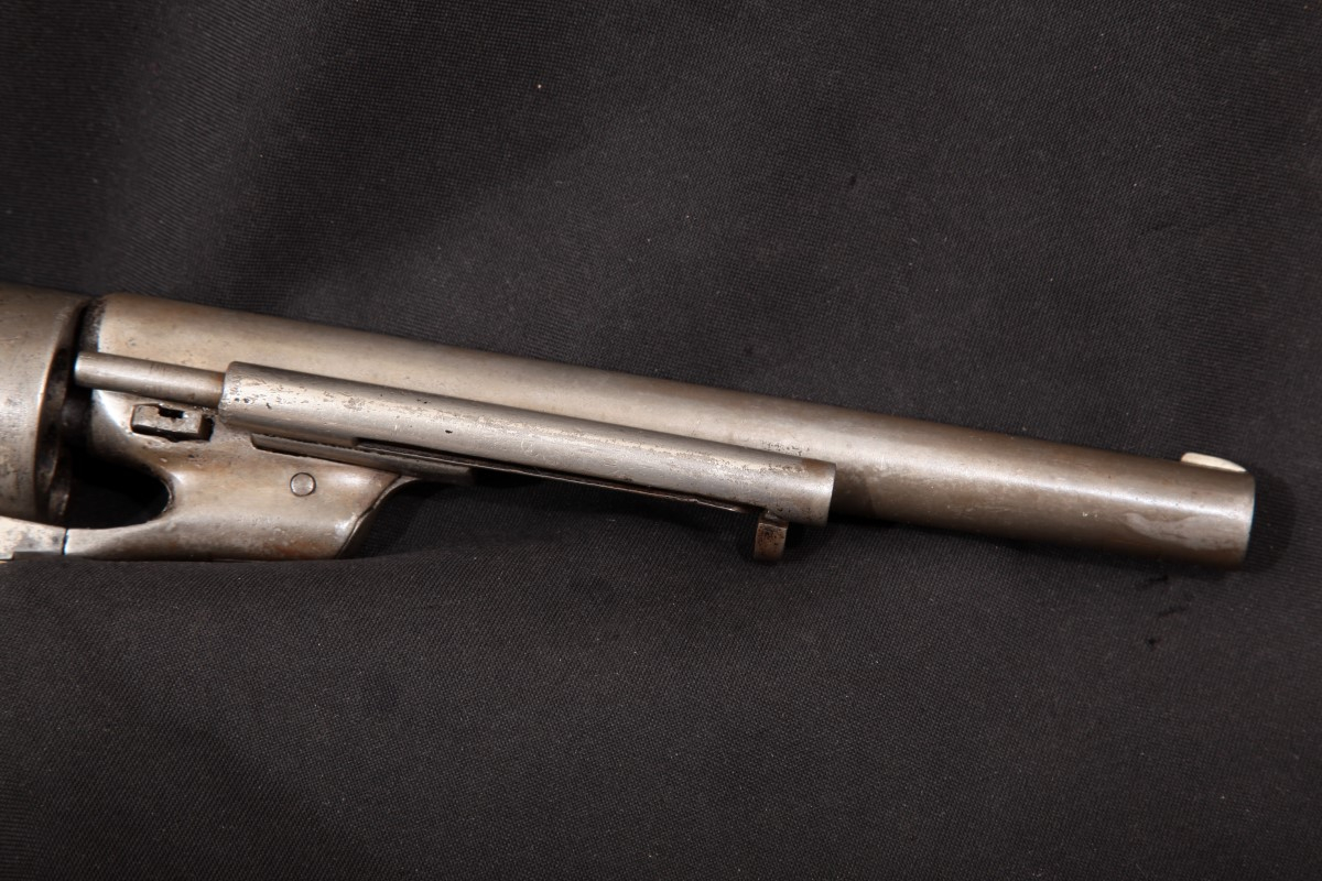 Colt Model 1860 Army Richards Conversion Us Marked, Nickel/Brass 7 ...