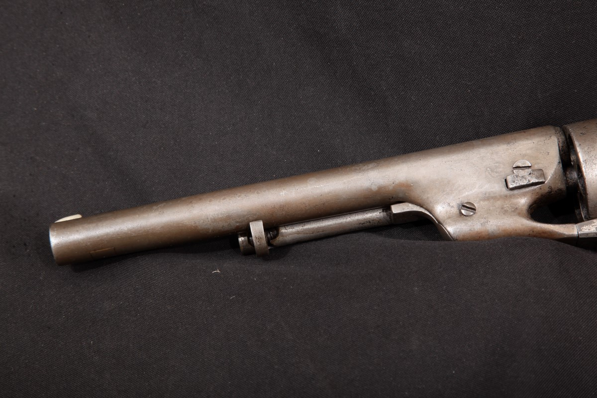 Colt Model 1860 Army Richards Conversion Us Marked, Nickel/Brass 7 ...