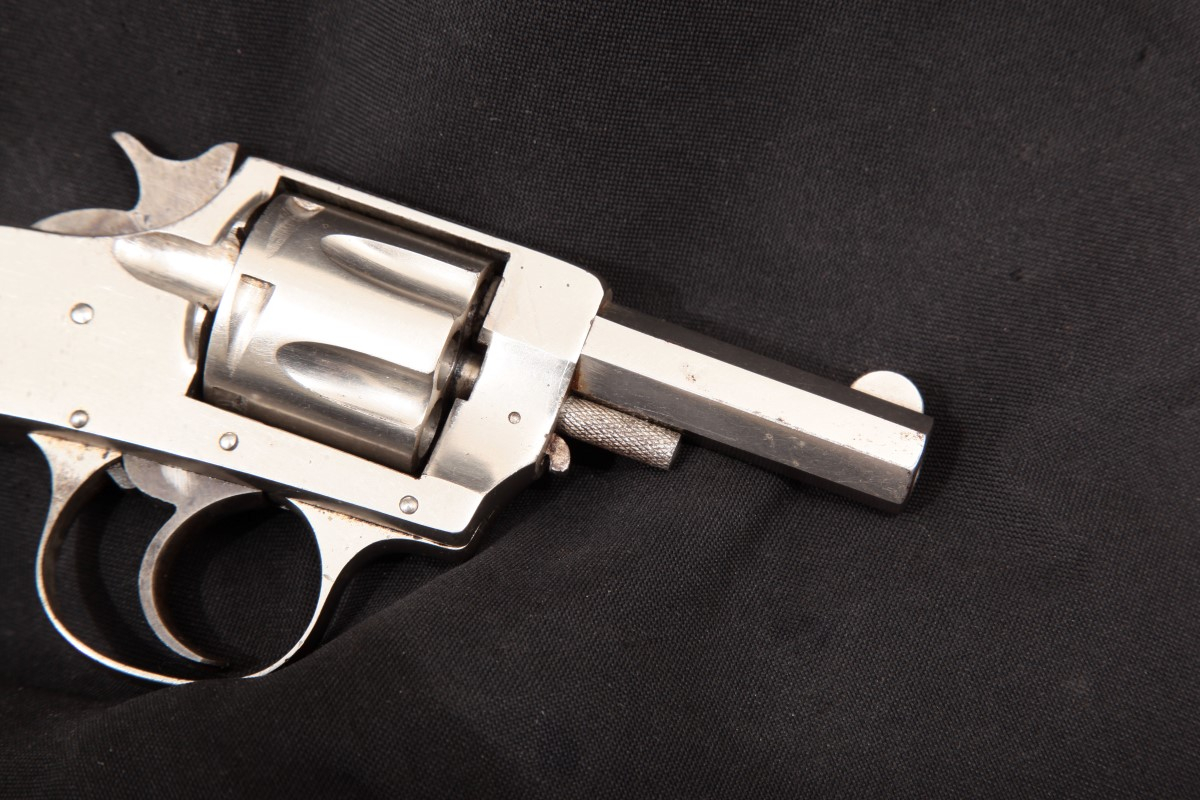 Forehand Arms Model Double Action Solid Frame Revolver, Nickel, Octagon ...