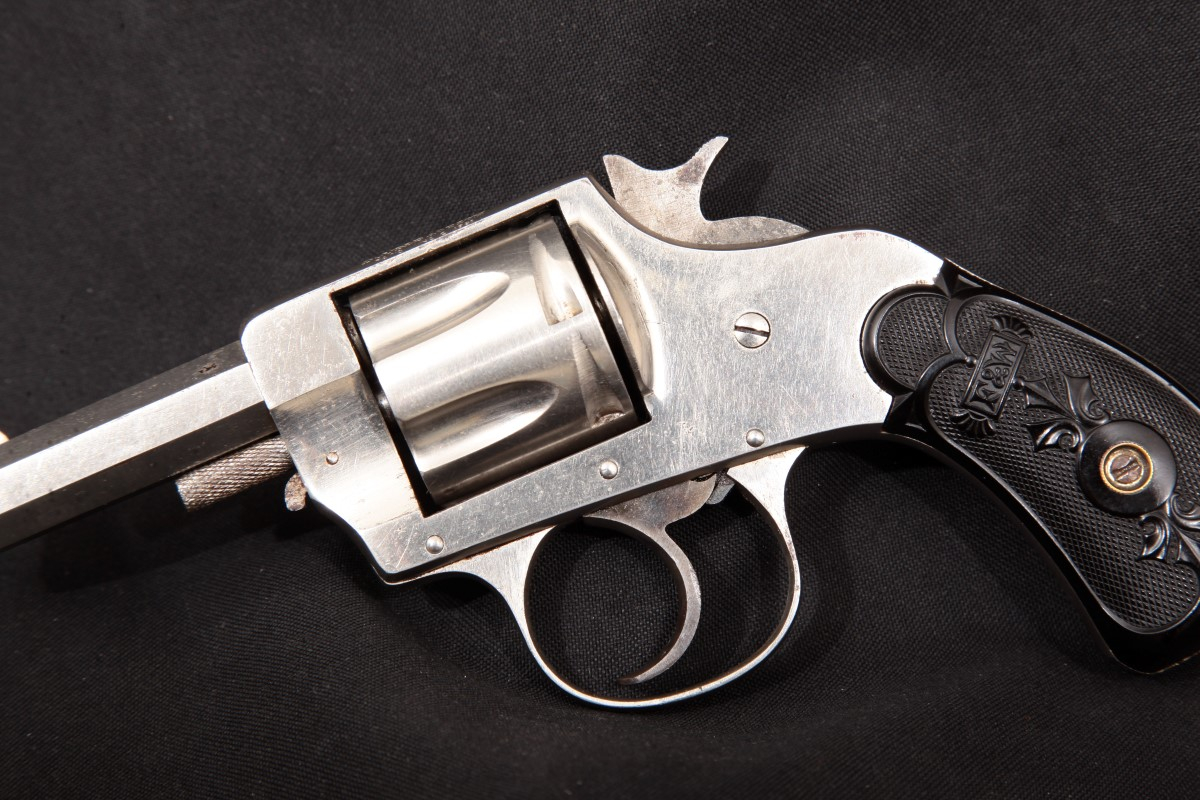 Forehand Arms Model Double Action Solid Frame Revolver, Nickel, Octagon ...