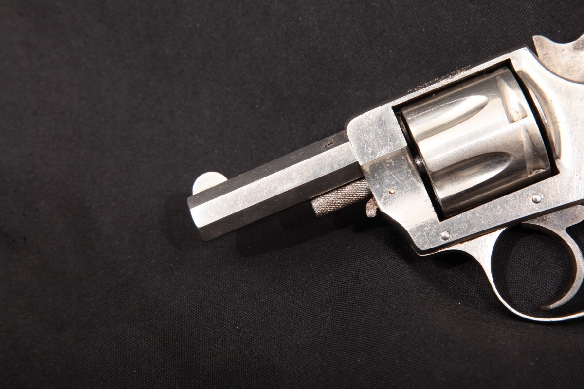 Forehand Arms Model Double Action Solid Frame Revolver, Nickel, Octagon ...