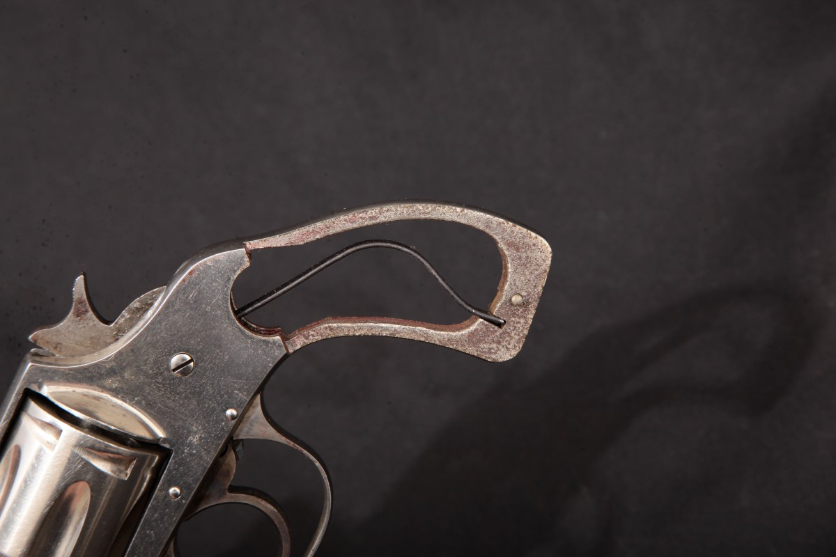 Forehand Arms Model Double Action Solid Frame Revolver, Nickel, Octagon ...