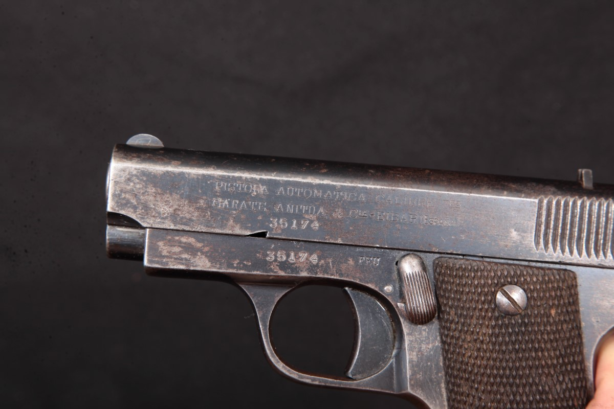 Garate Anitua Y Cia Model Ruby, Blue, 3 Sa Semi-Automatic Pistol, Mfd ...