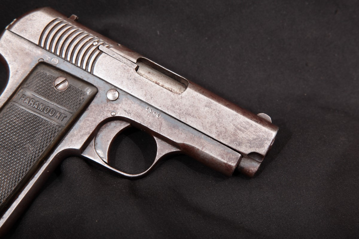 Retolaza Hermanos Model Paramount, Ruby Style Pistol, Blue, 3 Sa Semi ...