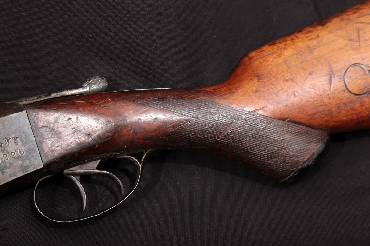 Hopkins & Allen H&A Model Forehand, Damascus 18 1/4" Double Barrel Side ...