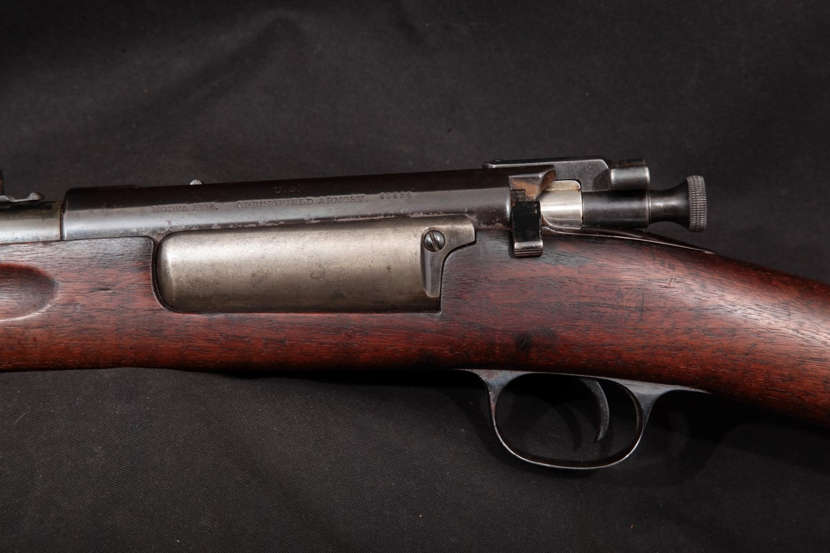 Springfield Armory Sporterized Model 1896 Krag-Jorgensen, Blue 24 Bolt ...