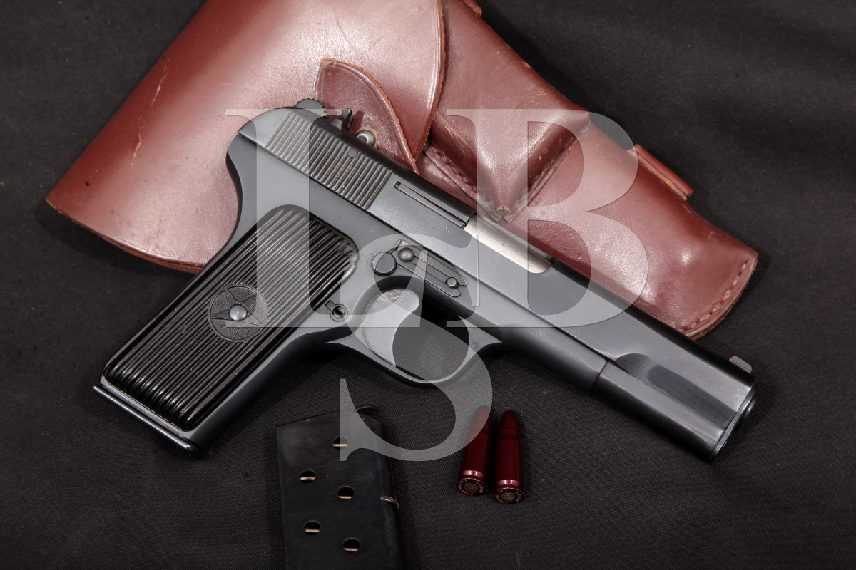 Romanian Cugir Factory Model Pistolet TTC, Import Marked, Blue/Black, 4 ...