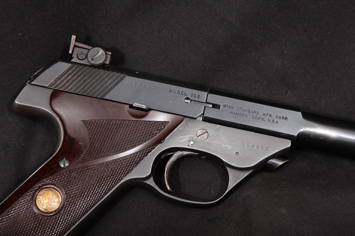 High Standard Hi-Standard Supermatic Tournament Series 103, Blued/Matte ...