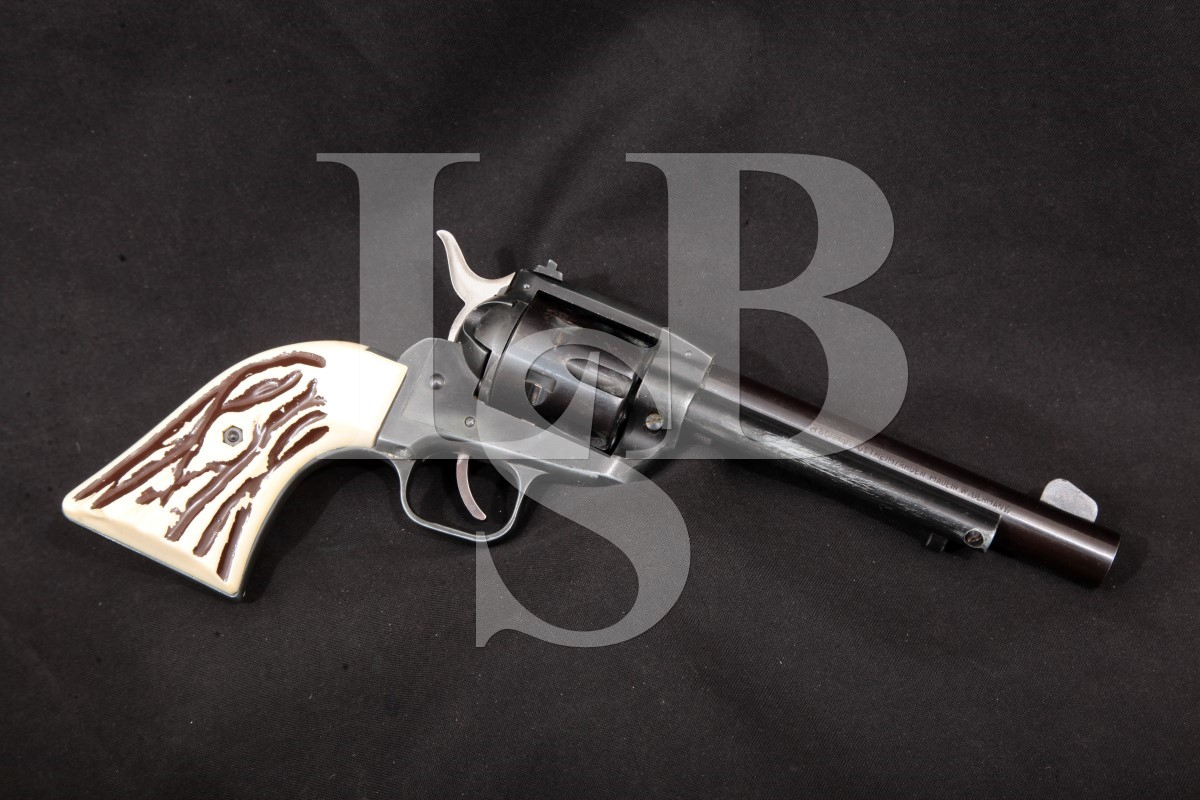 Herbert Schmidt Ostheim Model 21s 21 S 21-S, Blue 5 1/2" Single Action ...