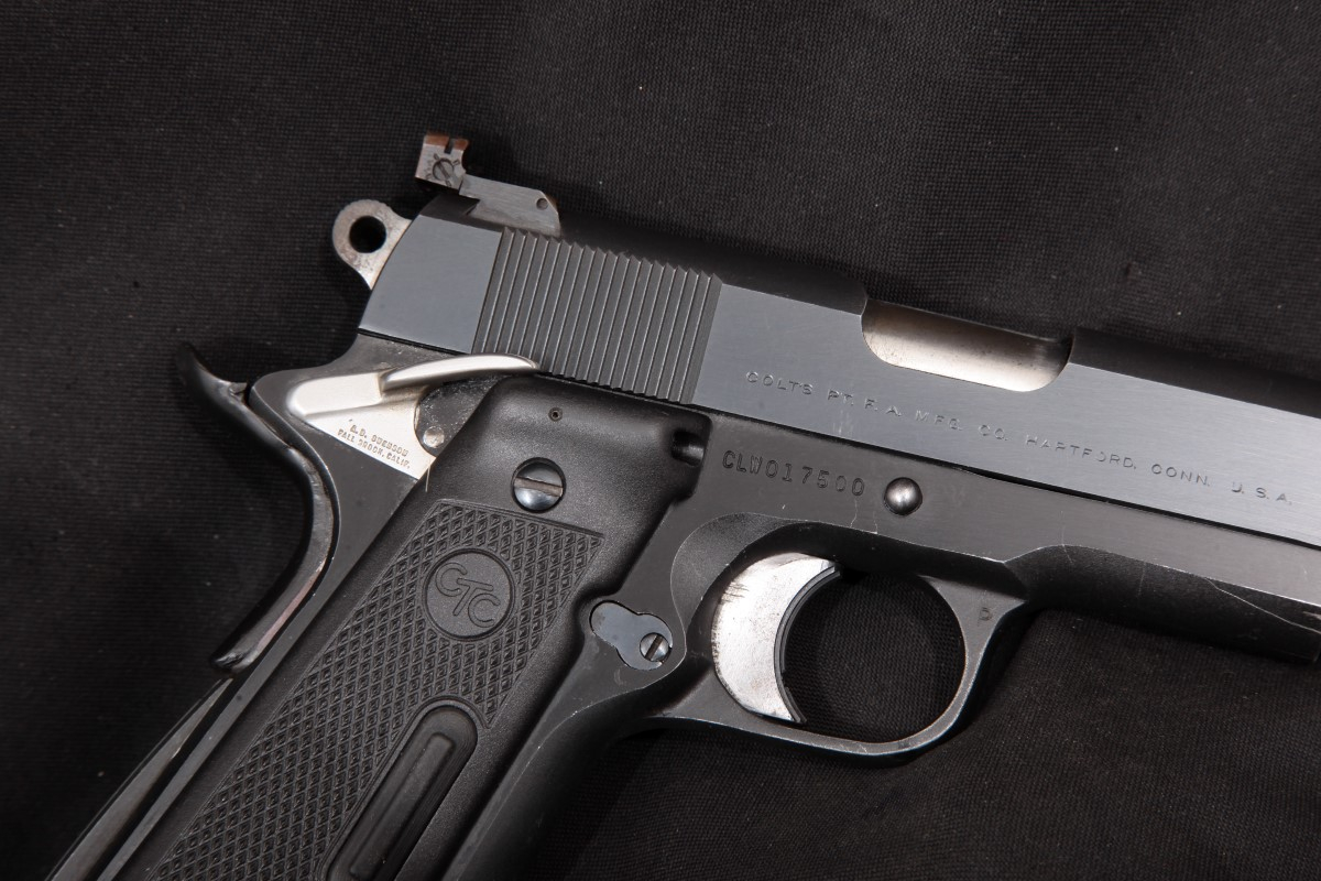 Colt Custom Series `70 Commander Lightweight, Blue & Black 4 1/4" Sa ...