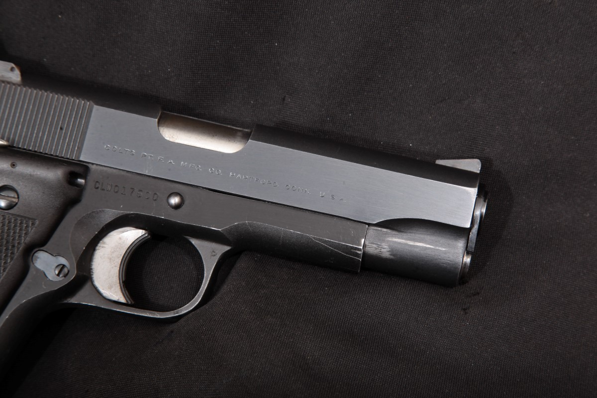 Colt Custom Series `70 Commander Lightweight, Blue & Black 4 1/4" Sa ...