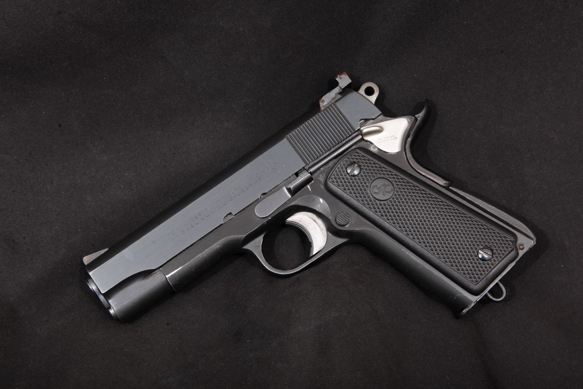 Colt Custom Series `70 Commander Lightweight, Blue & Black 4 1/4" Sa ...