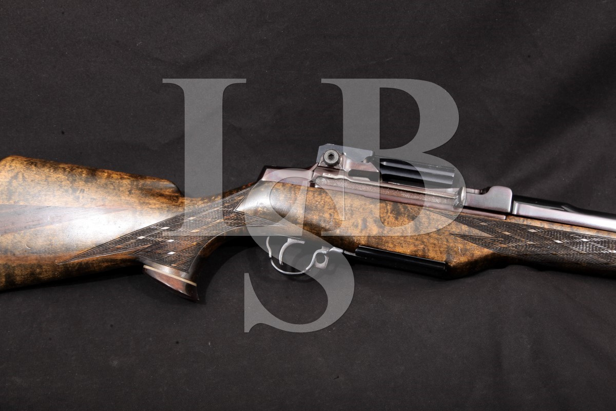 Winchester M1 Garand, Custom Stock, Scope Base, Non-Import, Blue 24 ...