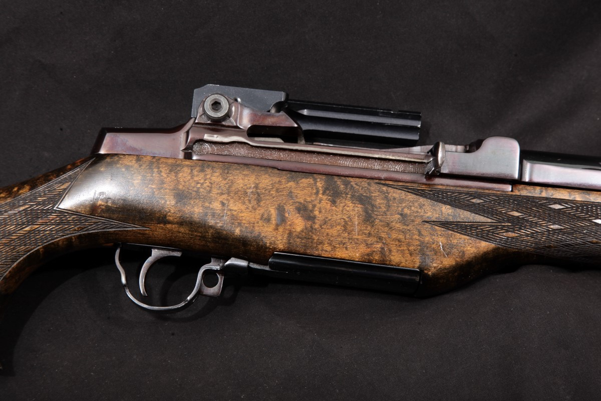 Winchester - M1 Garand, Custom Stock, Scope Base, Non-Import, Blue 24 ...