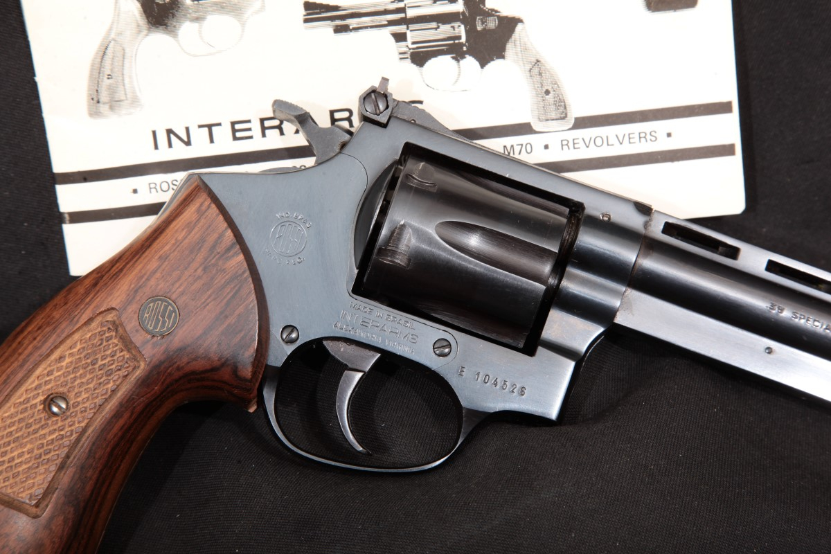 Amadeo Rossi S.A. Model 951 M951, Blue 4" Sa/Da Double Action Revolver ...