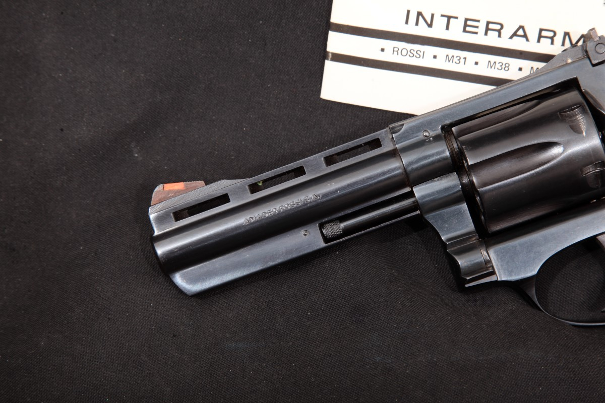 Amadeo Rossi S.A. Model 951 M951, Blue 4" Sa/Da Double Action Revolver ...