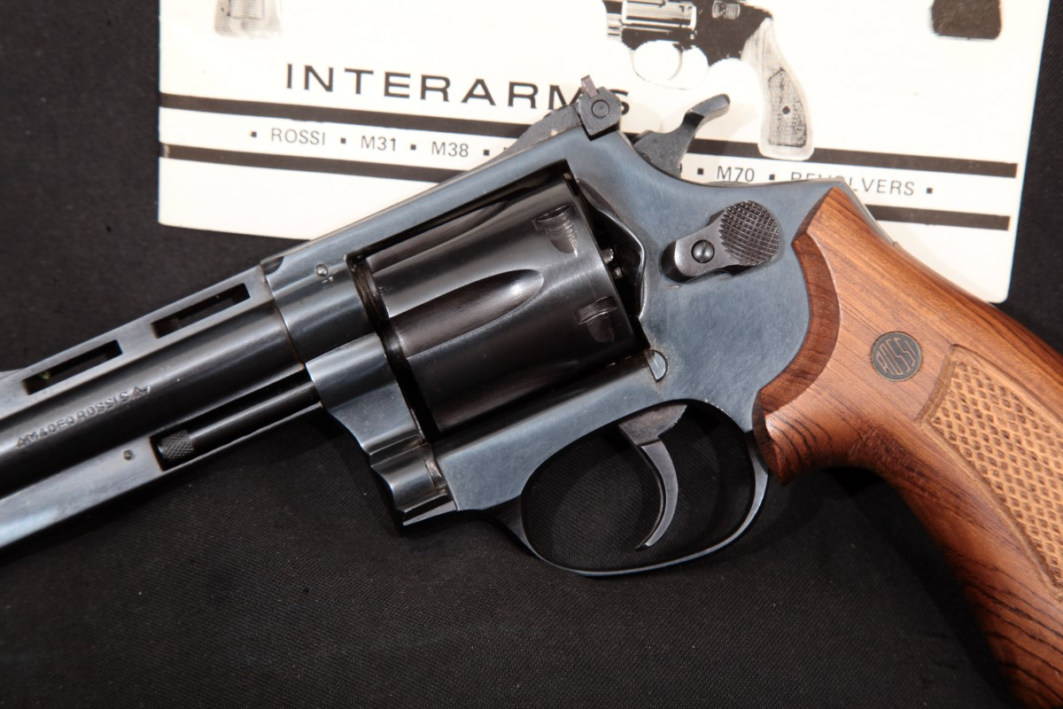 Amadeo Rossi S.A. Model 951 M951, Blue 4" Sa/Da Double Action Revolver ...