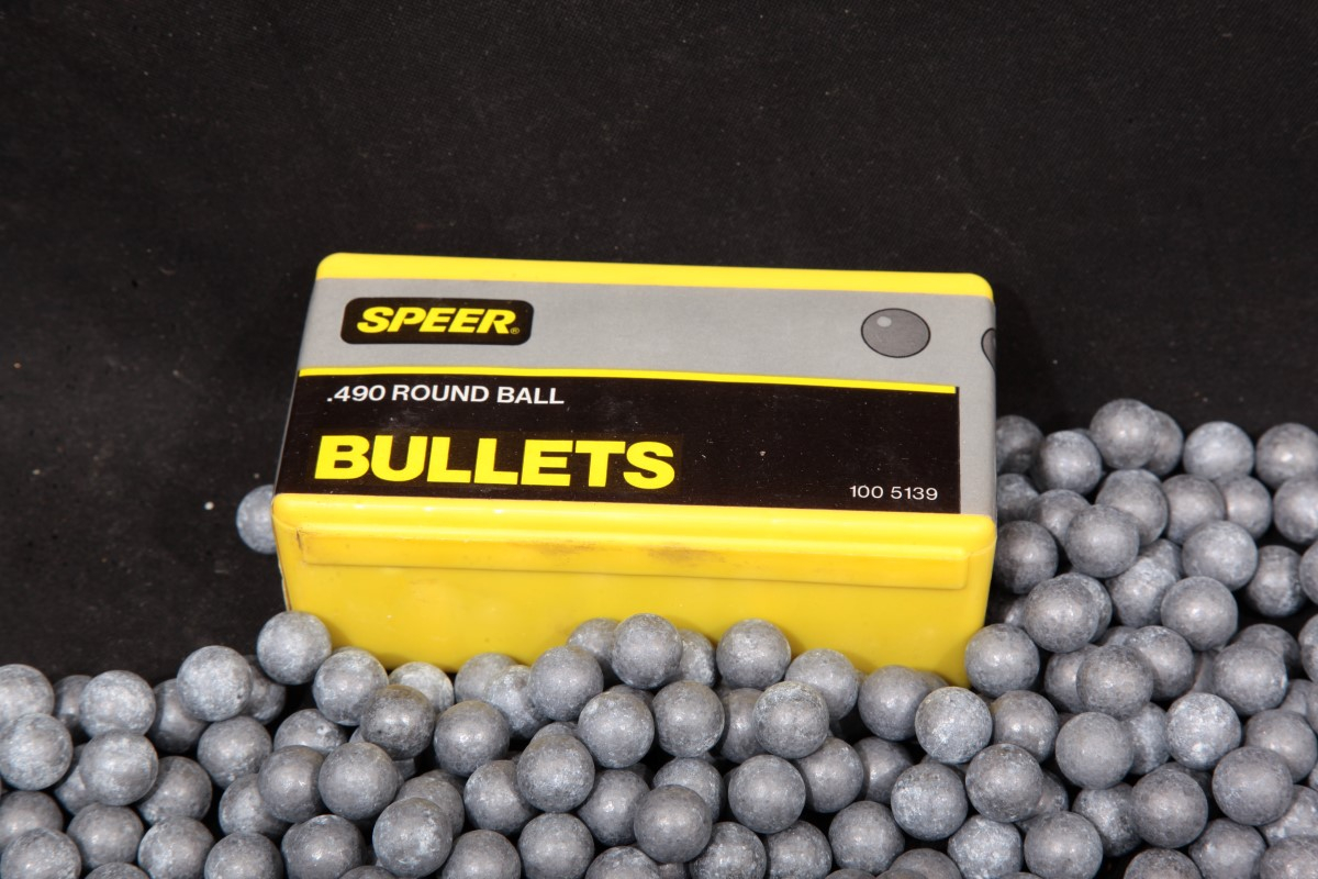 539x .50 Cal Round Ball Lead Bullets .490" Speer, Hornady, Unknown .490 ...