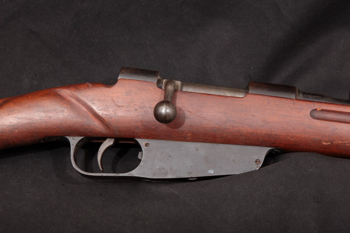 Carcano Re Terni, Blue 22" Bolt Action Internal Magazine Fed Rifle, Mfd ...