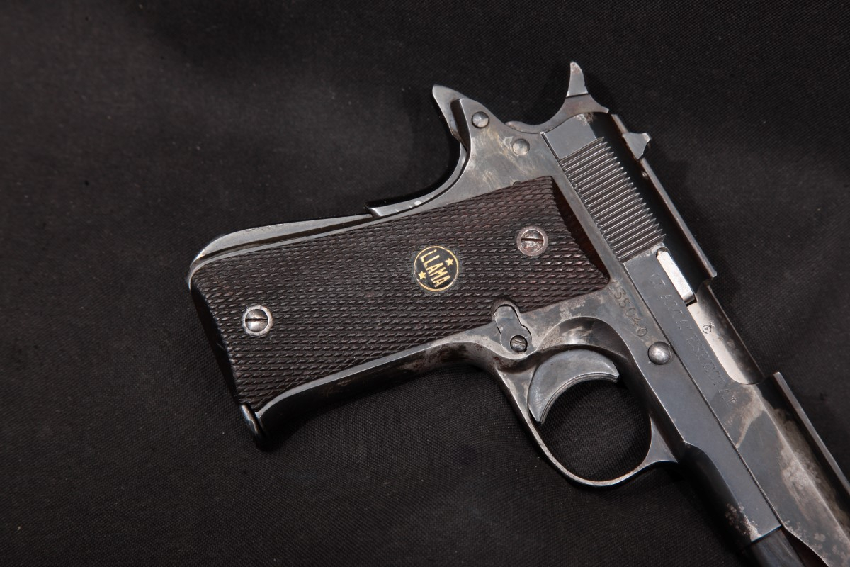 Llama Model Xv "Especial", Blue 3 1/2" Single Action Magazine Fed Semi ...