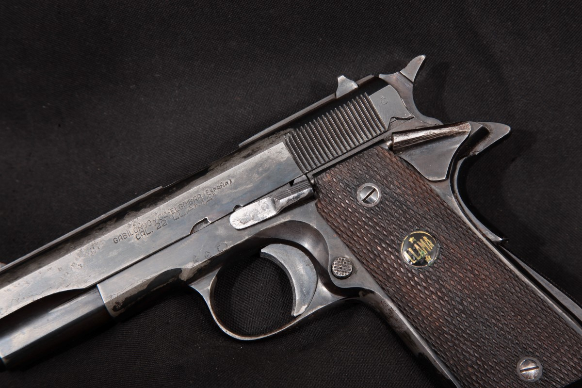 Llama Model Xv "Especial", Blue 3 1/2" Single Action Magazine Fed Semi ...