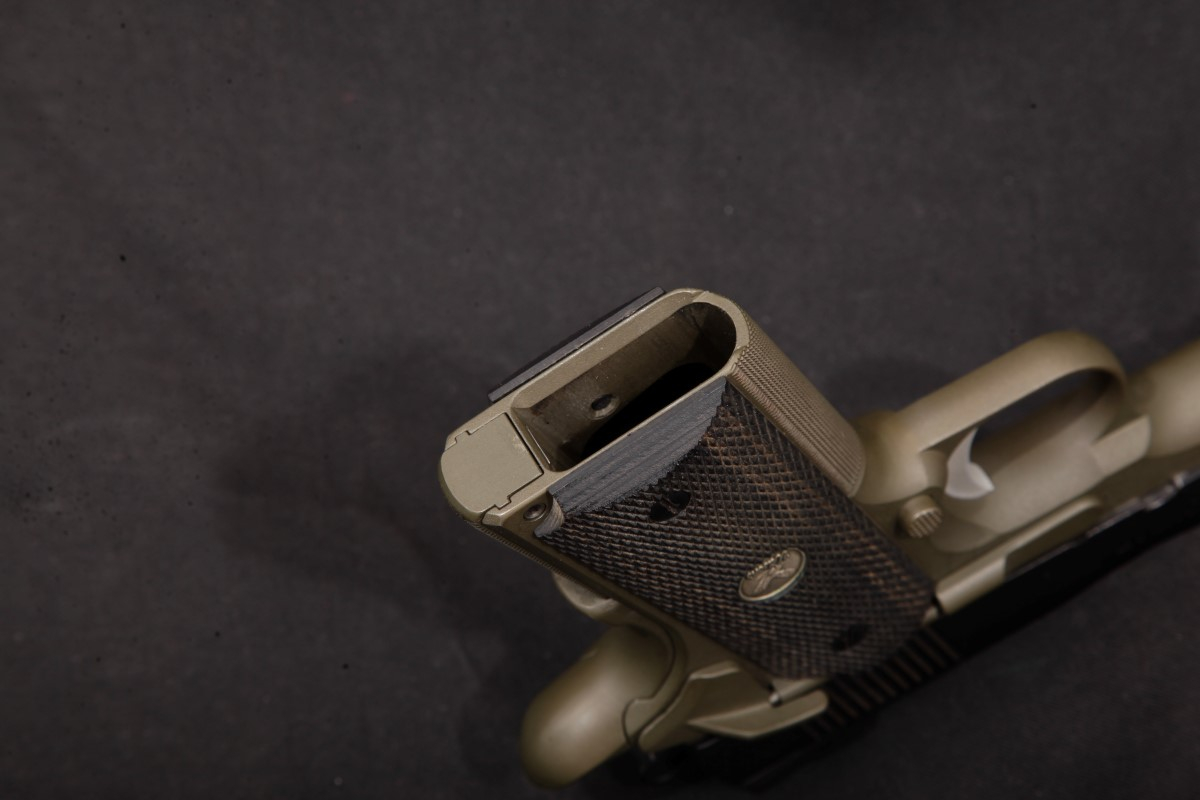 Wilson Combat Model Cqb Commander Size 1911, Dutone Black/Green 4" Semi ...