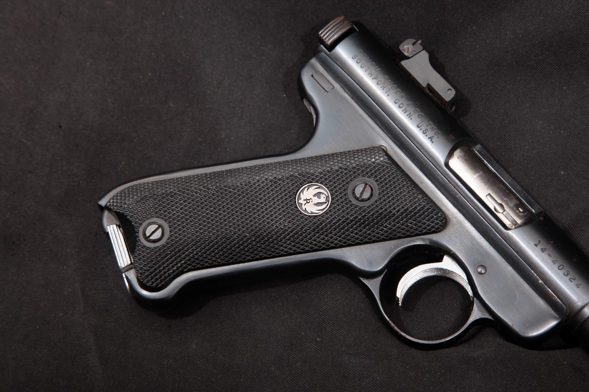 Sturm, Ruger & Co. Model Mark I Mk 1 Mki, Blue 6 7/8" Tapered Heavy ...