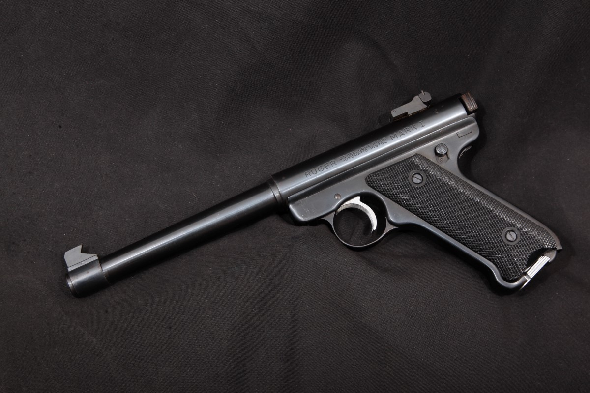 Sturm, Ruger & Co. Model Mark I Mk 1 Mki, Blue 6 7/8" Tapered Heavy ...