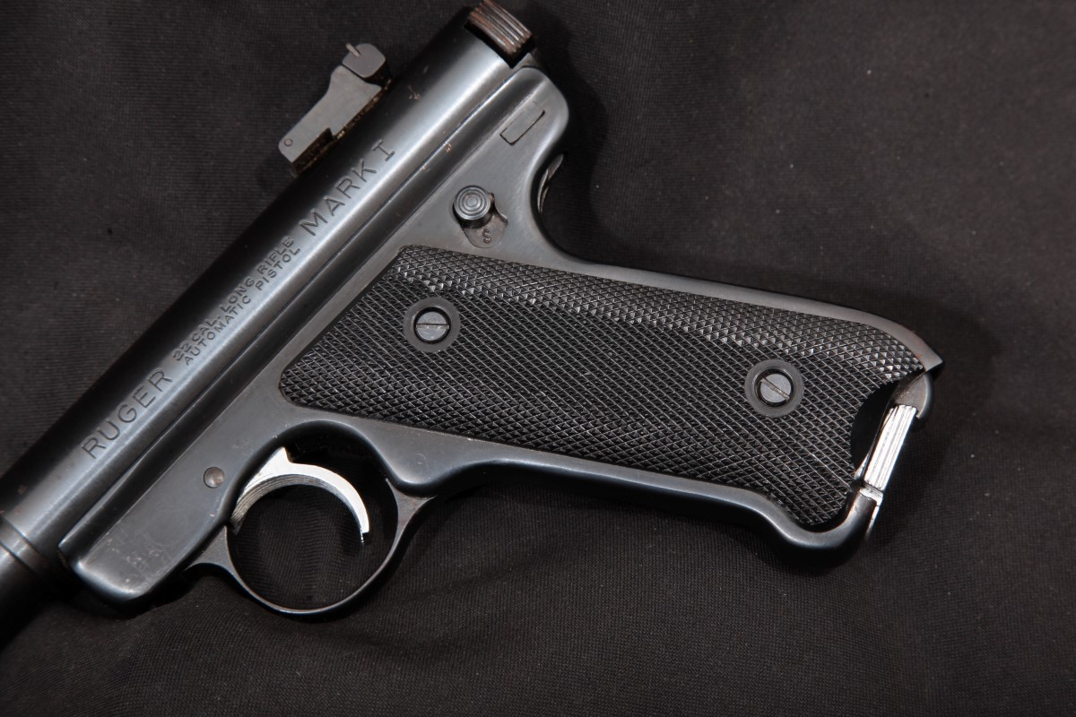 Sturm, Ruger & Co. Model Mark I Mk 1 Mki, Blue 6 7/8" Tapered Heavy ...