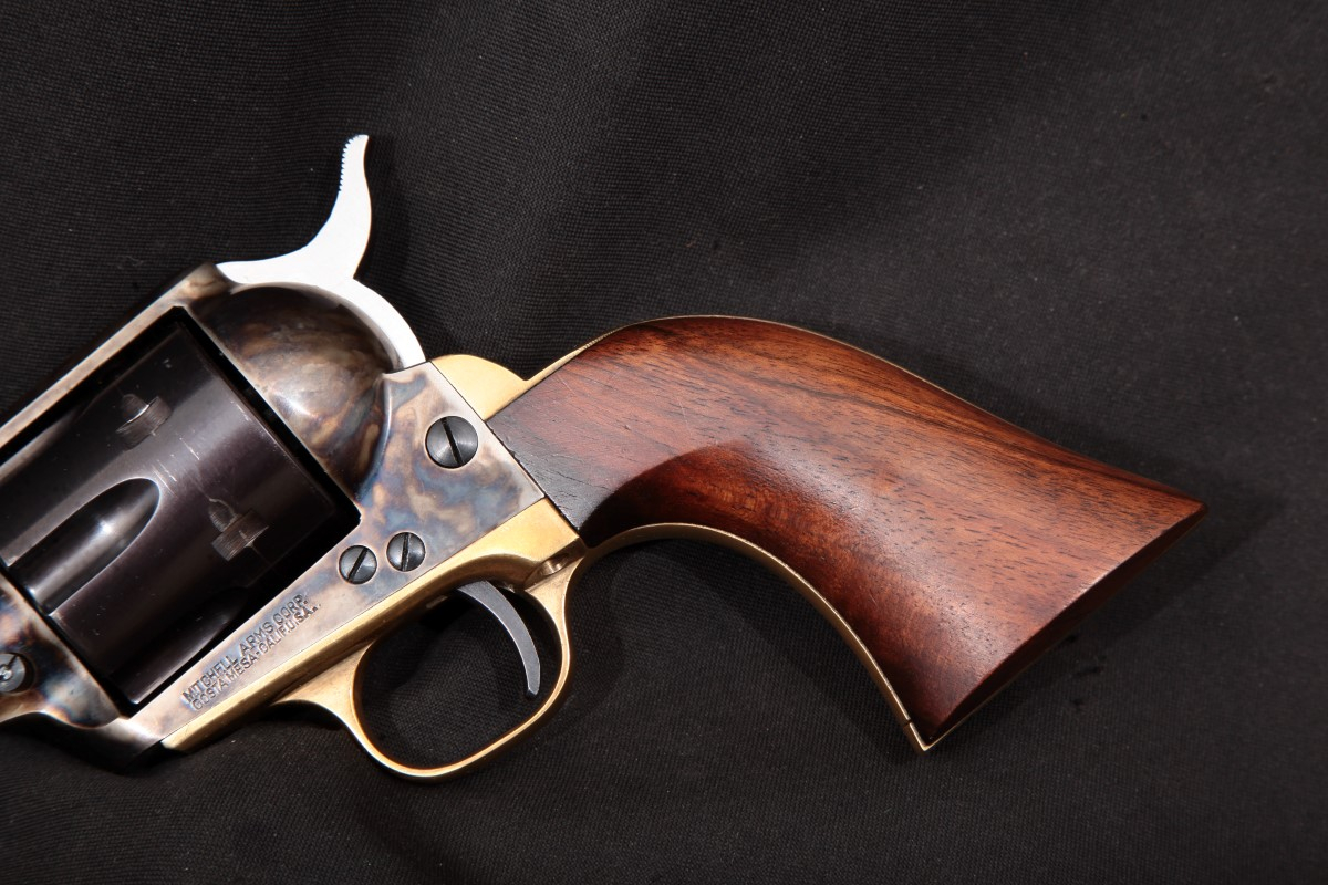 Uberti Mitchell Arms Saa, Blue & Case Color 4 3/4" Single Action Army ...